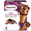 Reese's Crispy Peanut Butter and Chocolate Frozen Dairy Dessert Cones ...