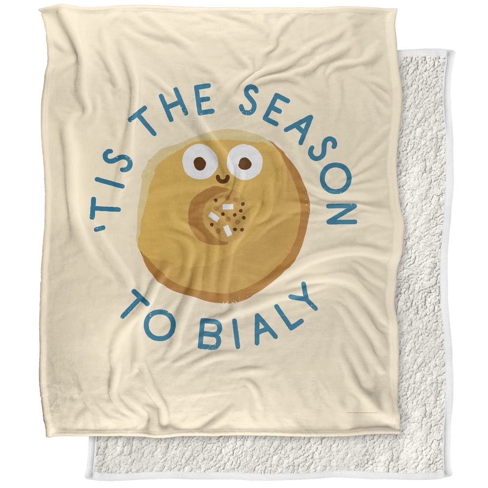 bCreative - David Olenick Blanket, 50'x60' Unholey Silky Touch Sherpa ...