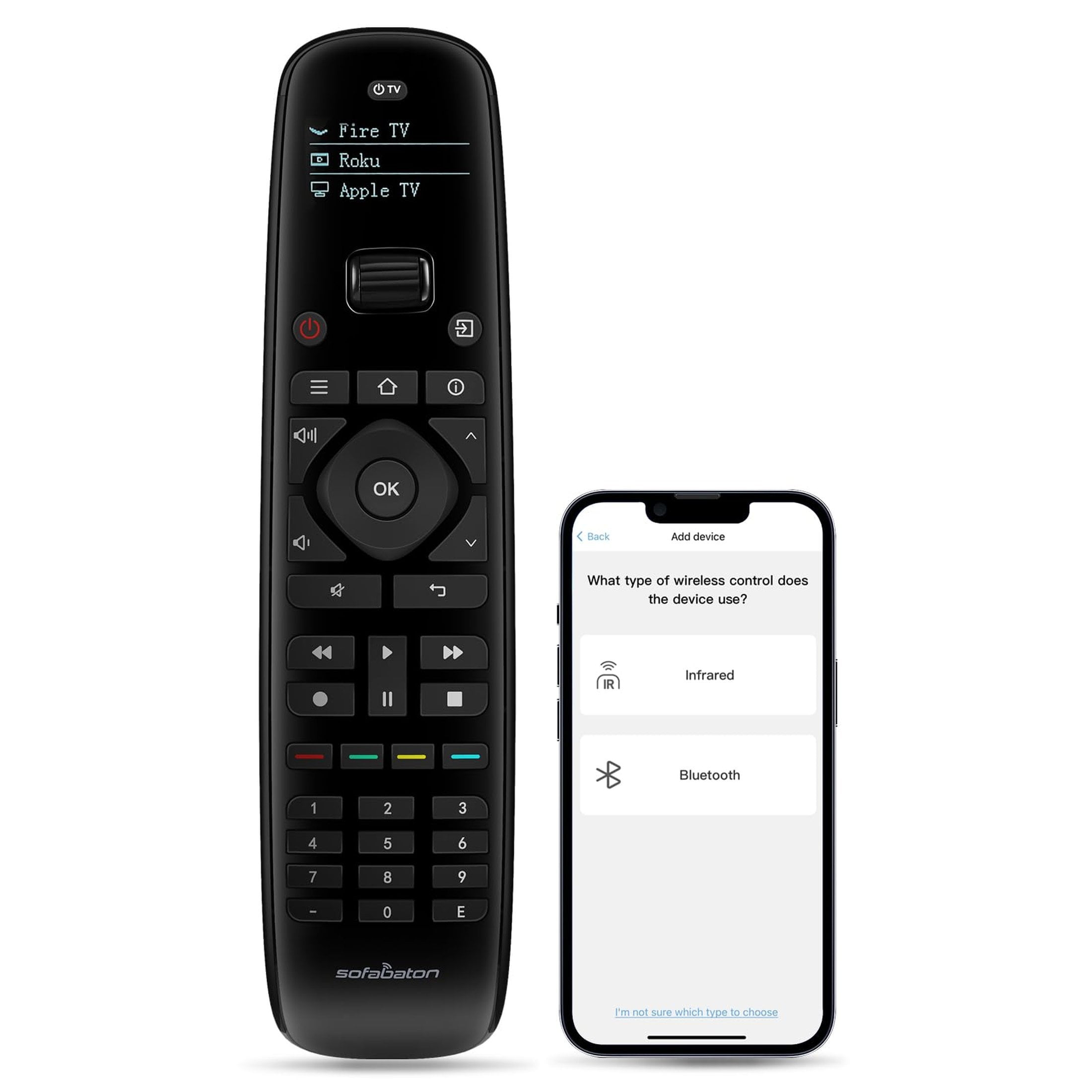 SmartSync Universal Remote Control with Custom Macro and Extended Range ...
