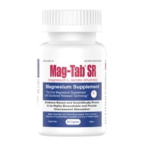Mag-Tab SR Magnesium Dietary Supplement Caplets, 60 Count - Walmart.com