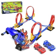 Disney Pixar Cars Lightning McQueen Race Track Playset: Ultimate ...