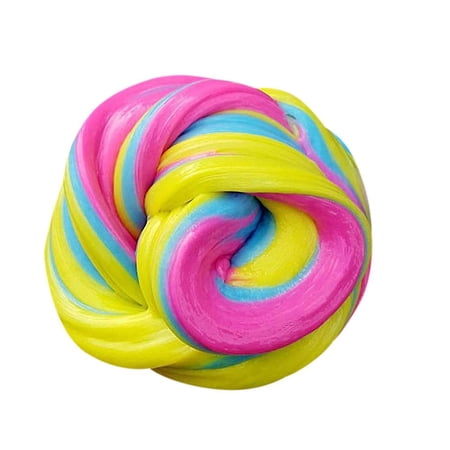 30g Fluffy Slime Toys Putty Soft Colour Clay Light Playdough Lizun ...