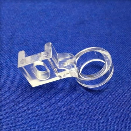 1/4'' Low Shank Ruler Foot Clarity Clear Frame Quilting Sewing Presser ...