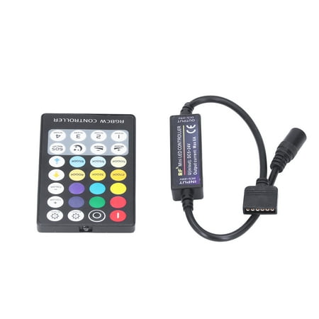 Kozecal LED Mini Controller,RGB Controller,LED Controller Wireless RF 5 ...