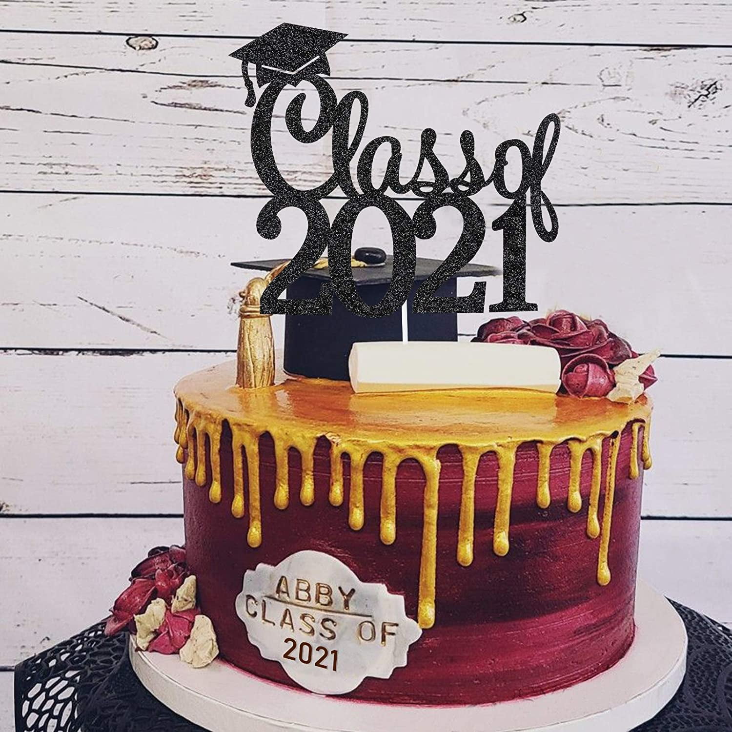 Cake graduation decorations store