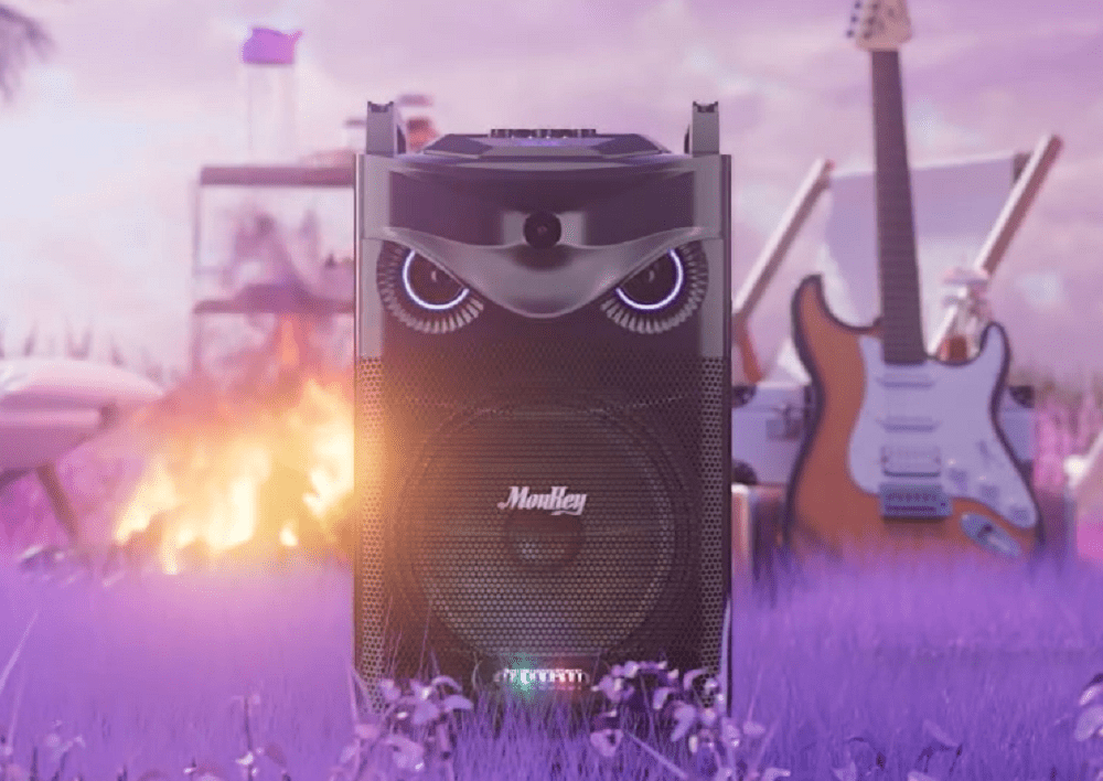 Buy Moukey Karaoke Machine, Outdoor Speaker 10 Subwoofer PA System ...