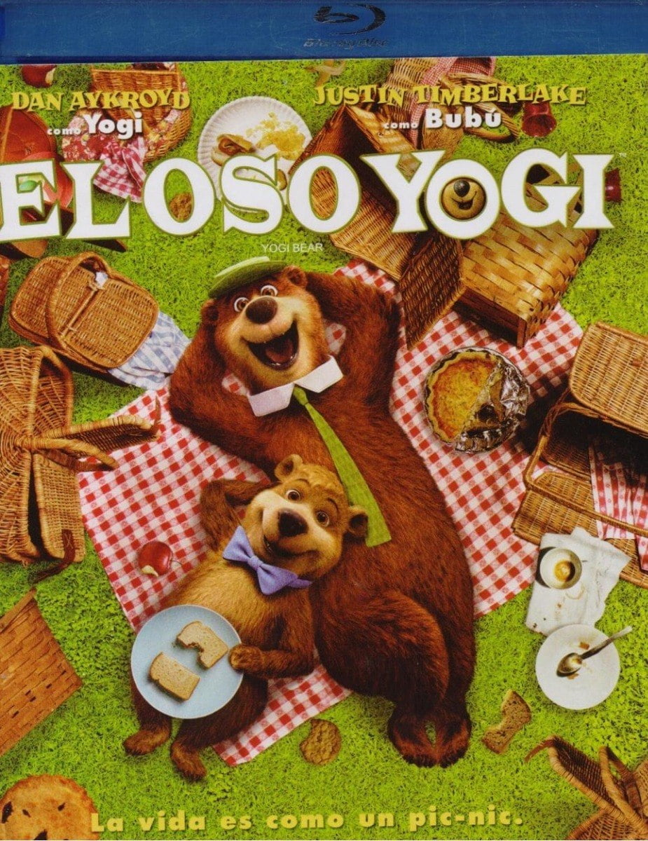 El Oso Yogi 2010 Justin Timberlake Pelicula Blu-ray + DVD | Walmart en ...