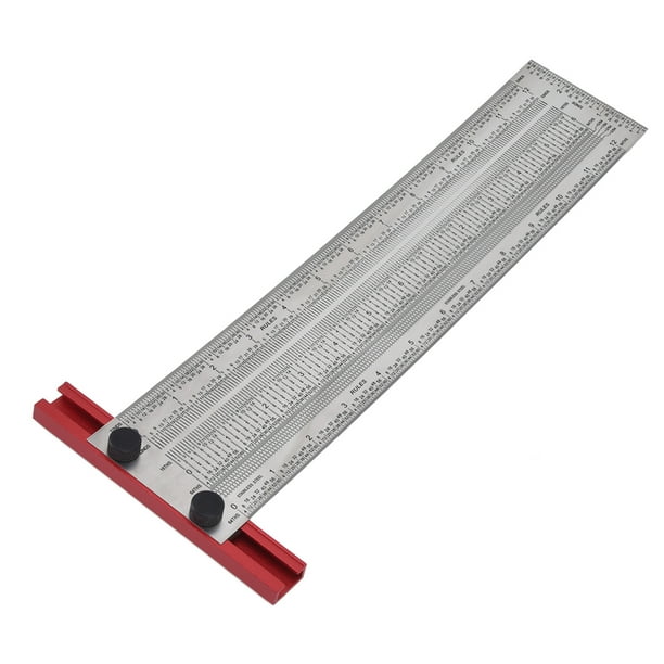 Scribing Ruler,T Rule Stainless Steel Marking T Ruler T Rule Industry ...