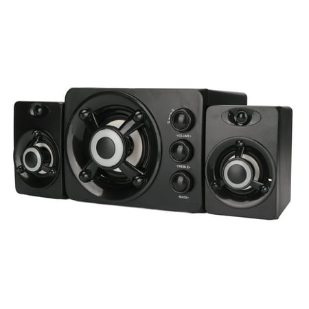 Subwoofer Speaker, Volume Control Wired Computer Speakers 3.5mm Input ...