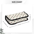 Fotbe Christmas Pug Dog Pattern Pencil Case,Canvas Pen Case, Multi ...