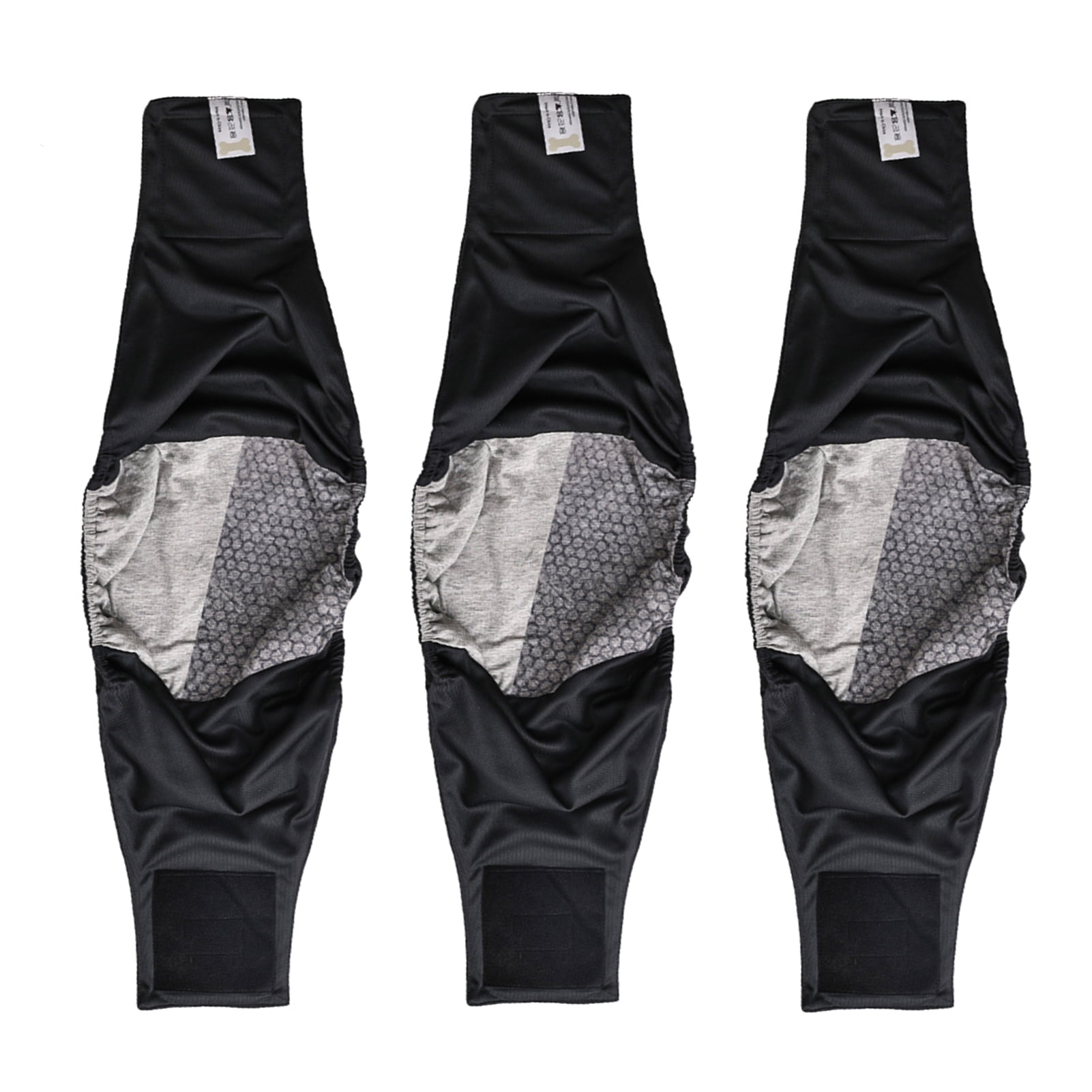 Lvcheng Washable Wraparound Diapers For Male Dogs  Reusable Male Dog Belly Bands  Breathable Male Dog Wraparound Diapers  3 Pack