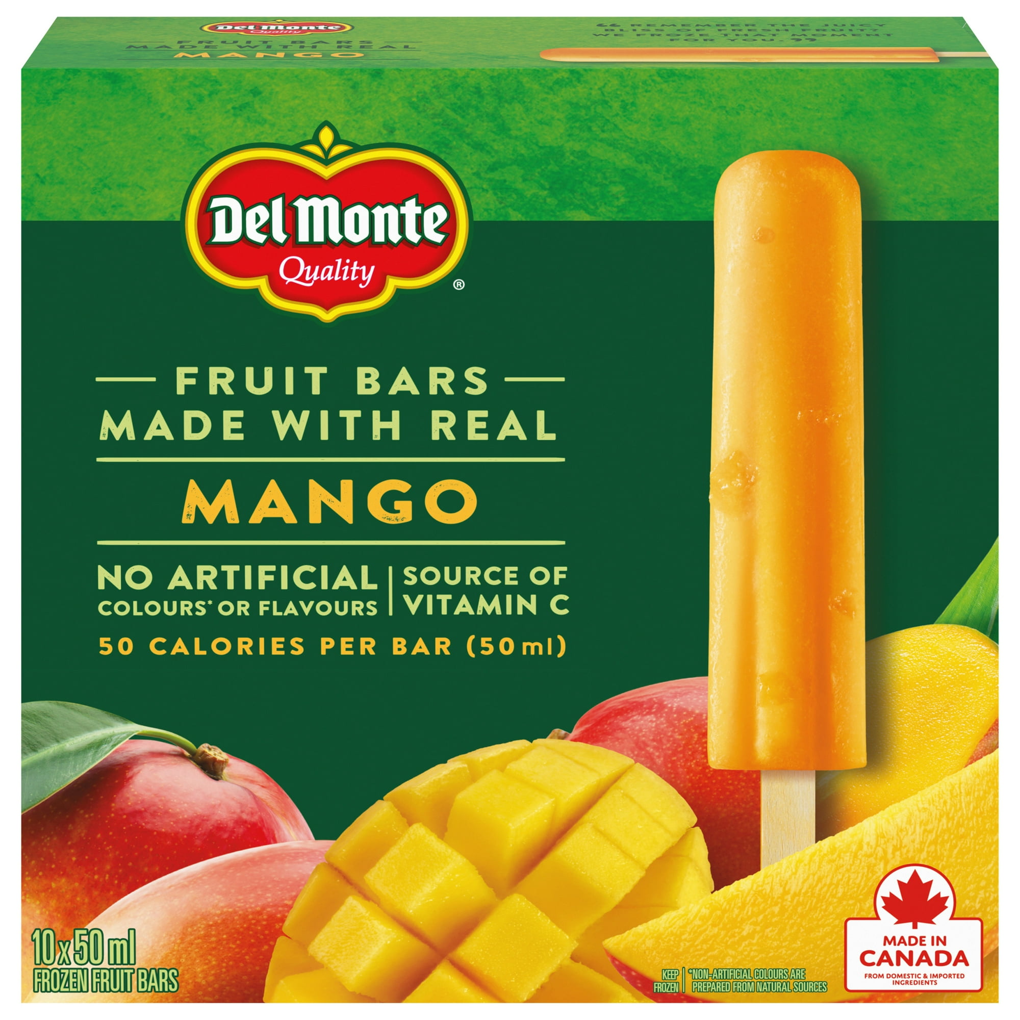 Click here for Del Monte Mango Frozen Fruit Bars 10 X 50 Ml 50 Ml prices