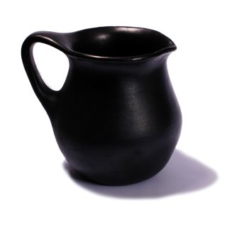 Hakan Handmade Traditional Unglazed Clay Pitcher with Lid, Natural Home ...