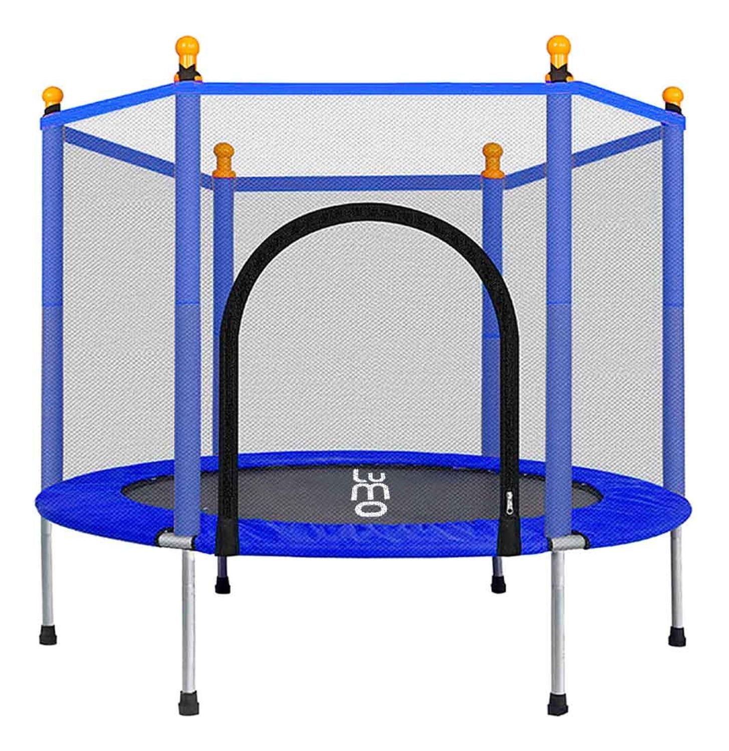 Trampolín Brincolin Infantil LUMO 1.40mts Niños Azul | Bodega Aurrera ...
