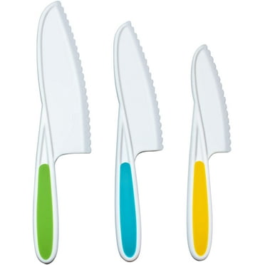 Curious Chef 3-Piece Nylon Knife Set, Real Cooking Tools Made To Fit ...