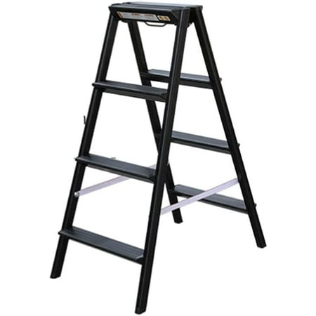 Step ladders Foldable 3 Step Ladder Folding Step Stool Aluminum ...