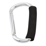 Large D-shape Aluminum Alloy Carabiner Quick-release Soft Handle ...
