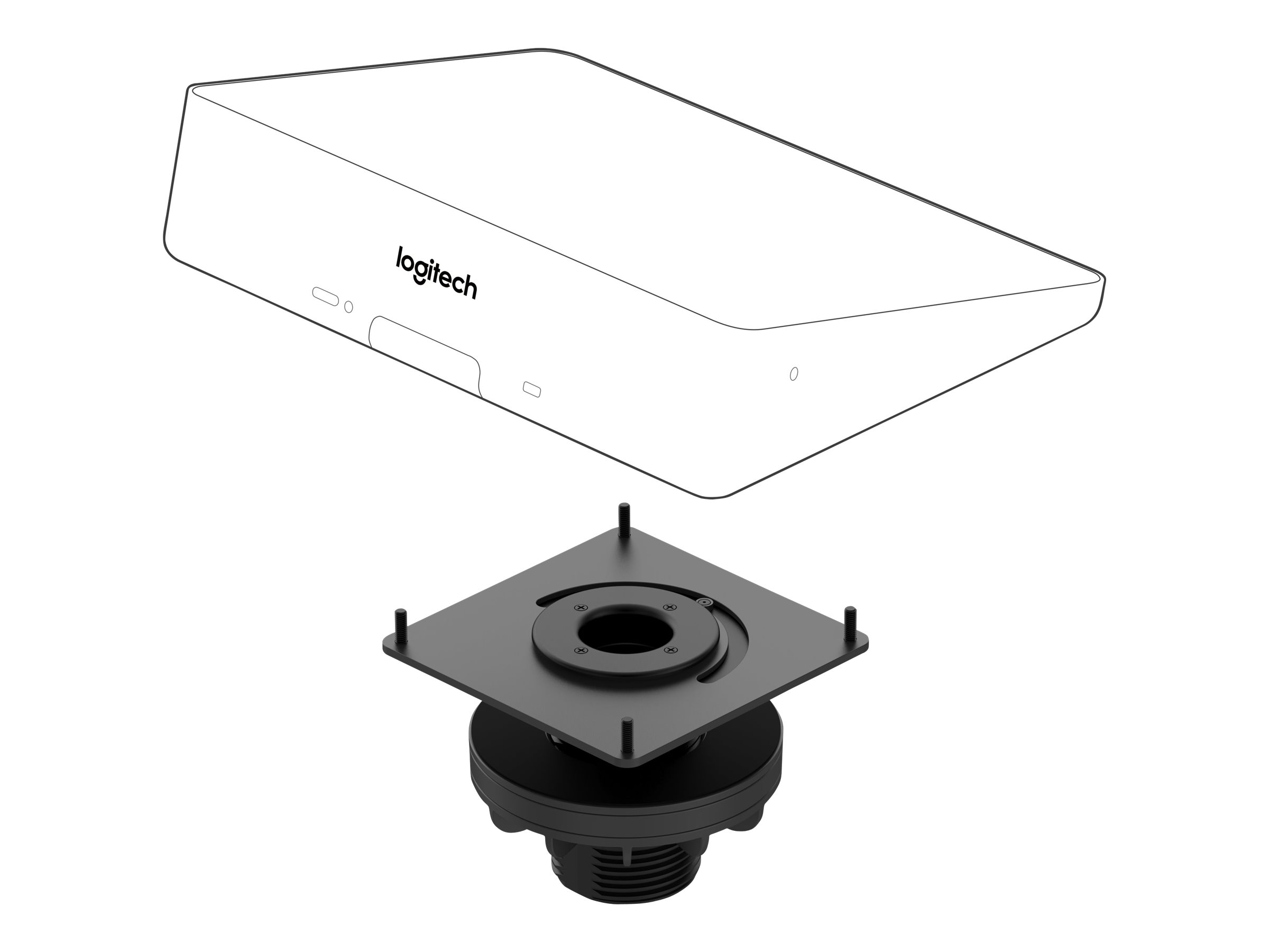 Logitech Tap Table Mount - Walmart.com