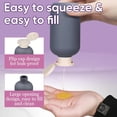 3 PACK Travel Shampoo Bottle, Empty Plastic Squeeze Bottles 6.8oz with ...