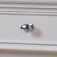 2pcs Aluminum Oval Cupboard Knobs with Strong Build Modern Look for ...