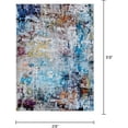 Couristan Gypsy Aquarelle Over dyed Indoor Area Rug - Walmart.com