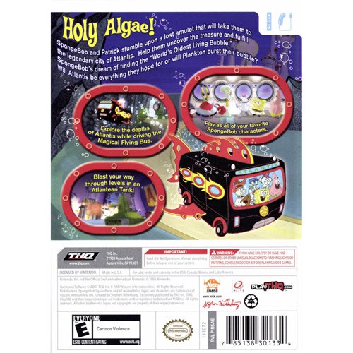 Spongebob Atlantis Squarepantis Dvd