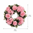 Simulated rose decoration wreath Front Door Indoor Outdoor Wedding Home ...
