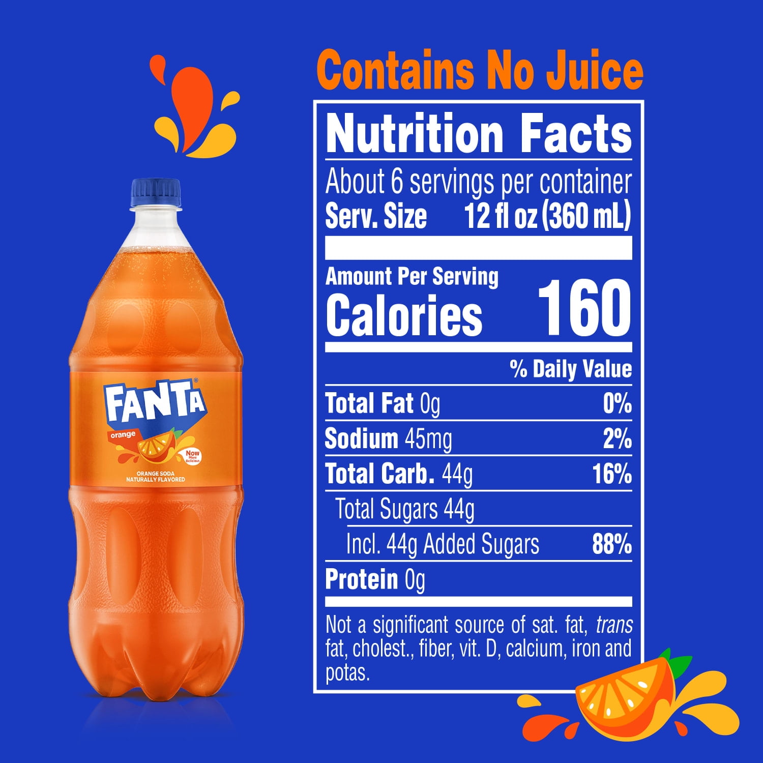 Buy Fanta Orange Fruit Soda Pop, 2 Liter Bottle Online at Lowest Price in Ubuy Nepal. 15610633