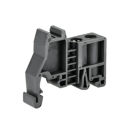 E/UK DIN Rail Terminal Blocks End Stopper Bracket Gray for 35mm Rail , 10 Pcs | Walmart Canada