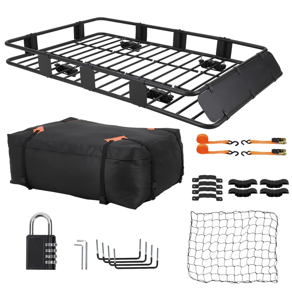 Click here for Akdsteel Universal Roof Rack Carrier Basket - 200l... prices