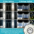 Luxrite 18W/27W/36W LED Corn Light Bulb, 150W HID Equivalent, 3 Color ...