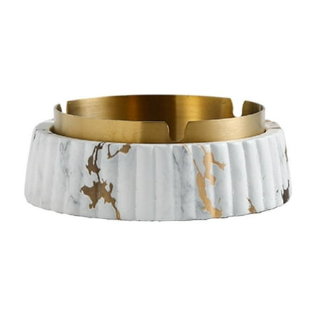 Elegant Stainless Steel Marble pattern Tabletop White | Walmart Canada