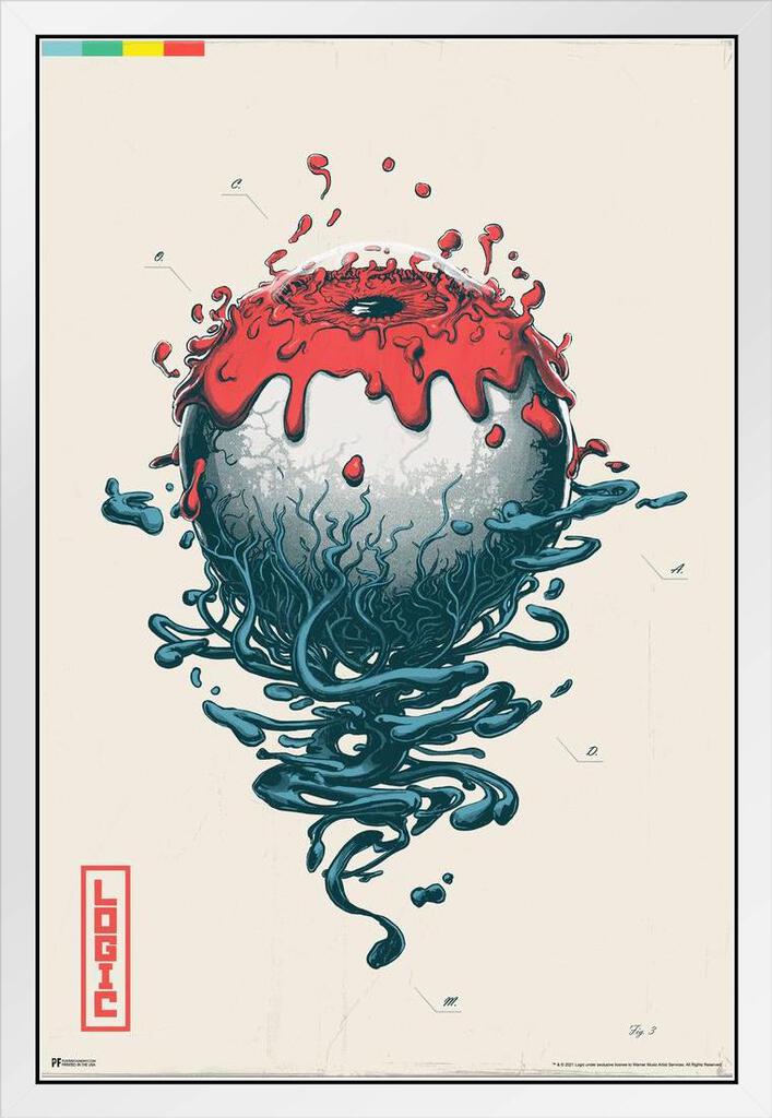 Logic Merch Homicide Eminem Cover Art Rap Posters Logic Rapper Merch ...