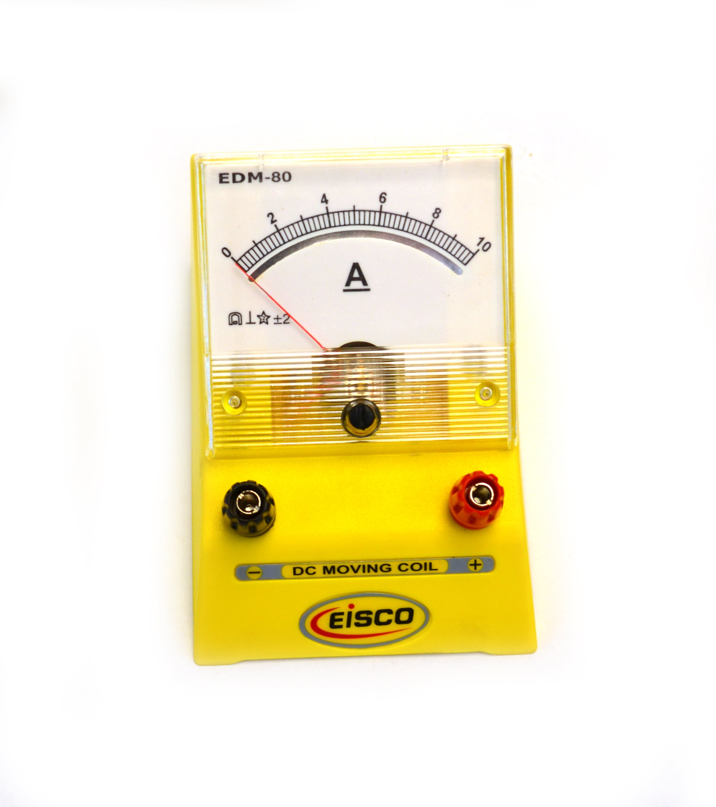 Eisco Labs Analog Ammeter, DC Current Meter, 0 - 10 Amp, 0.2A ...