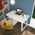 Free Shipping! Gymax 48x30 Worktop Table Desktop Surface White ...