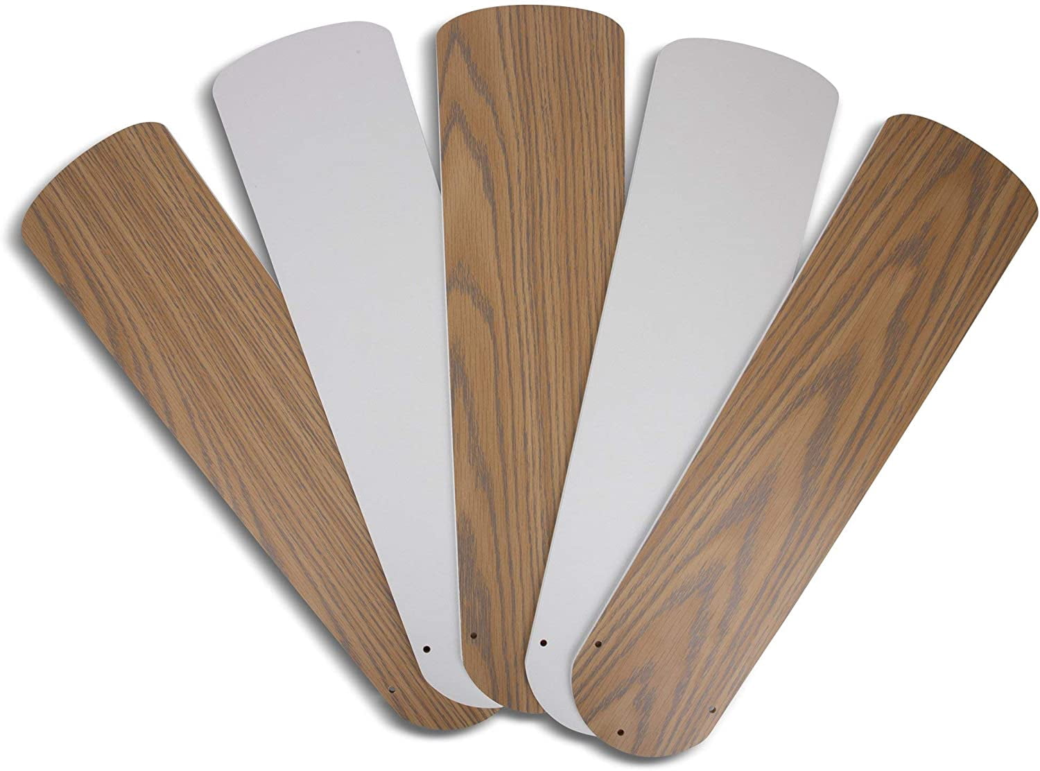 52 Inch White Ceiling Fan Blade Replacement | Shelly Lighting