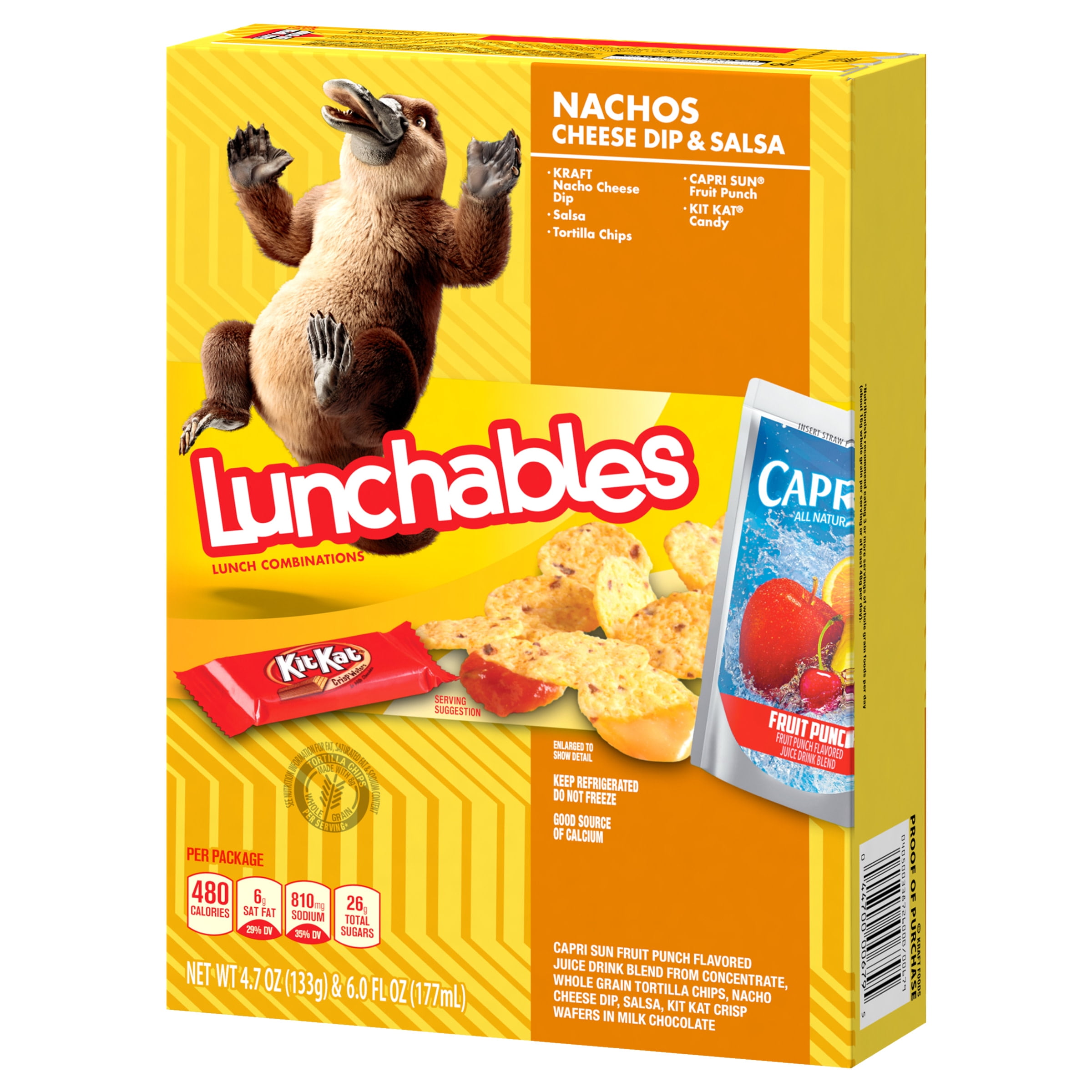 Buy Lunchables Nachos Cheese Dip & Salsa Meal Kit with Capri Sun Fruit ...