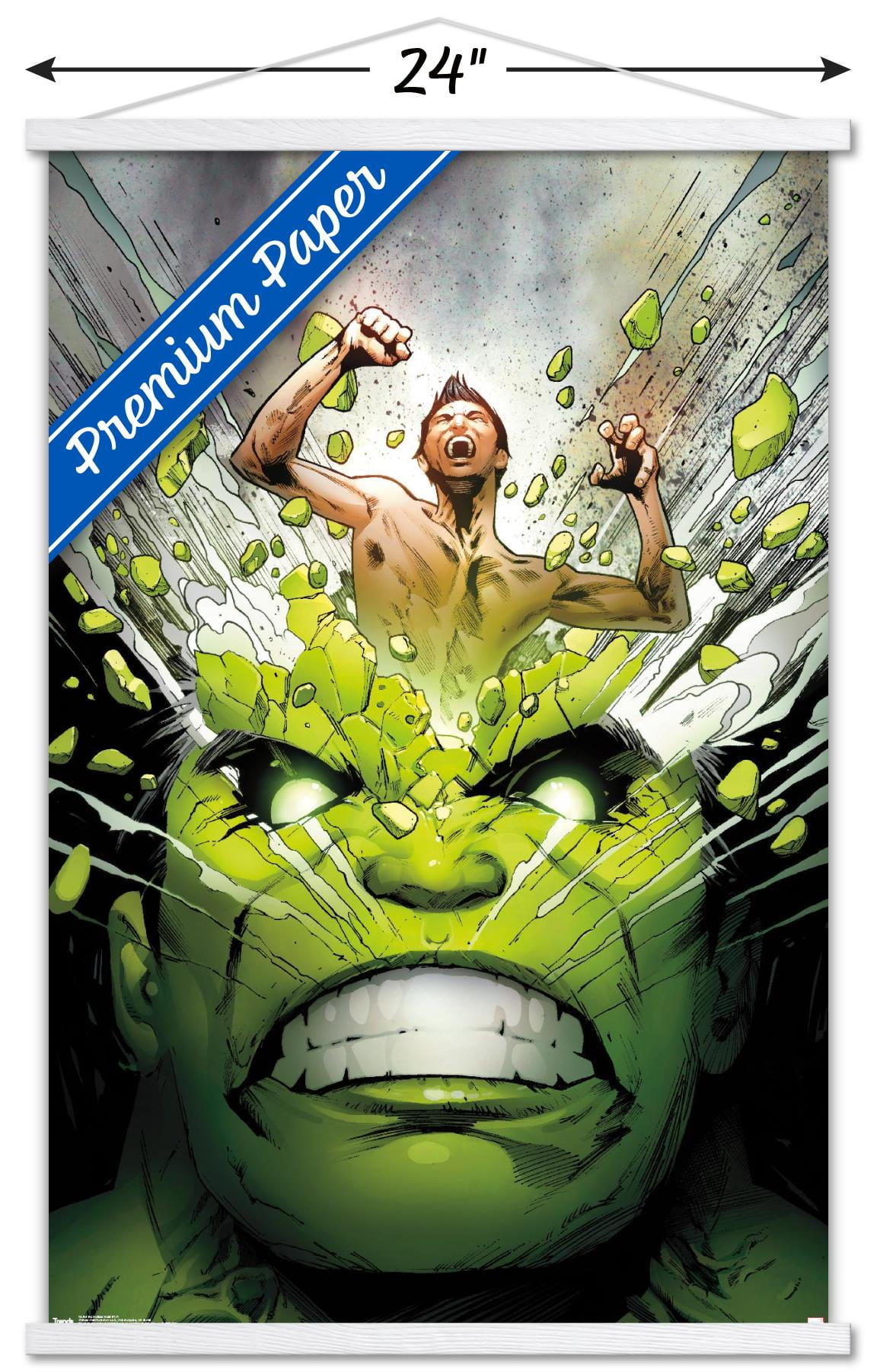 The Incredible Hulk Comic Poster