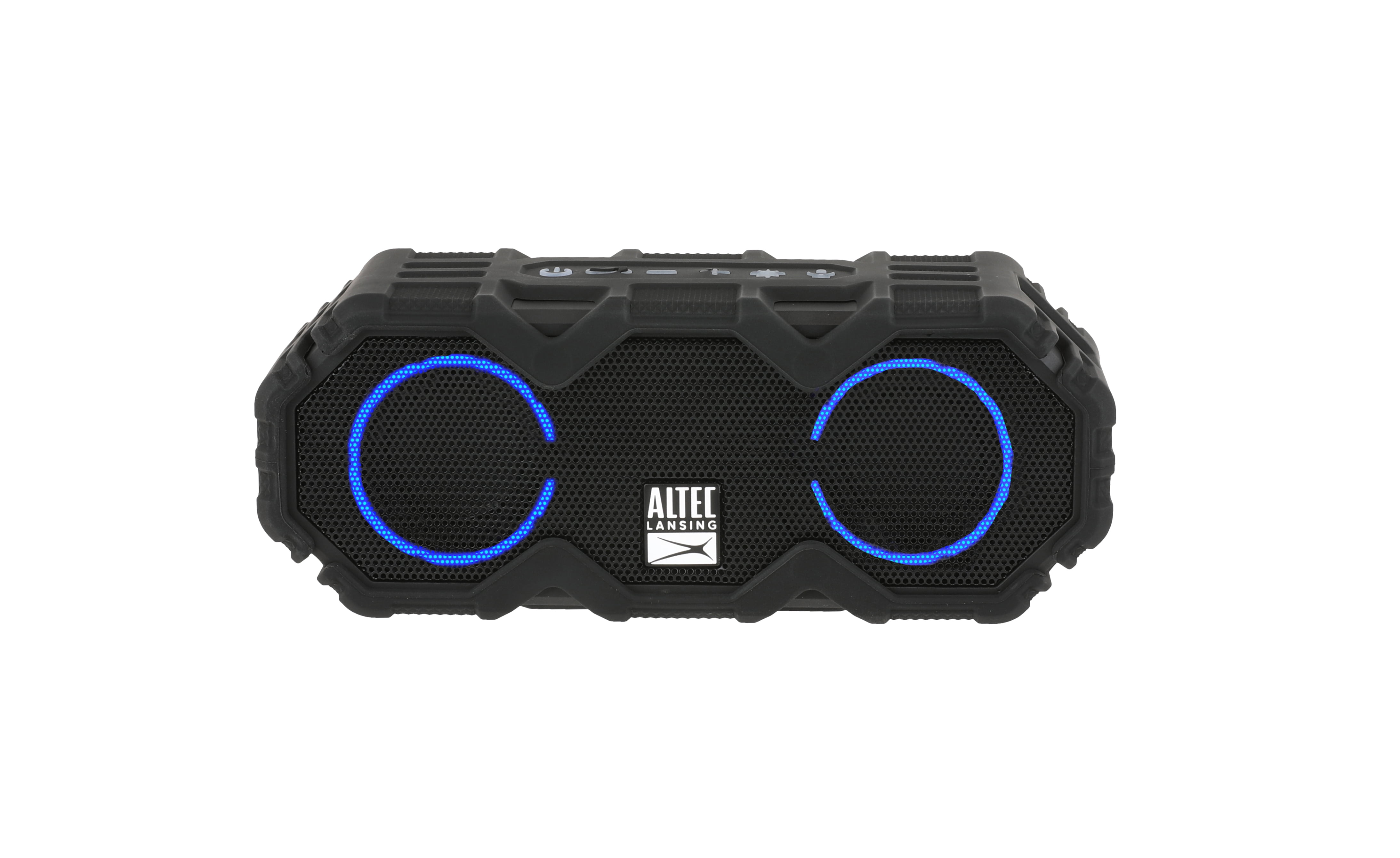 Altec Lansing Mini LifeJacket Jolt Portable Bluetooth Speaker with Lights, Black – BrickSeek
