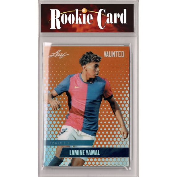 Certified Mint+ Lamine Yamal 2024 Leaf Vaunted Metal #VM-09 Orange Only ...
