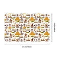 Bathroom Rugs Non Slip Washable - Sheep Chicken Carrot Hedgehog Duck ...