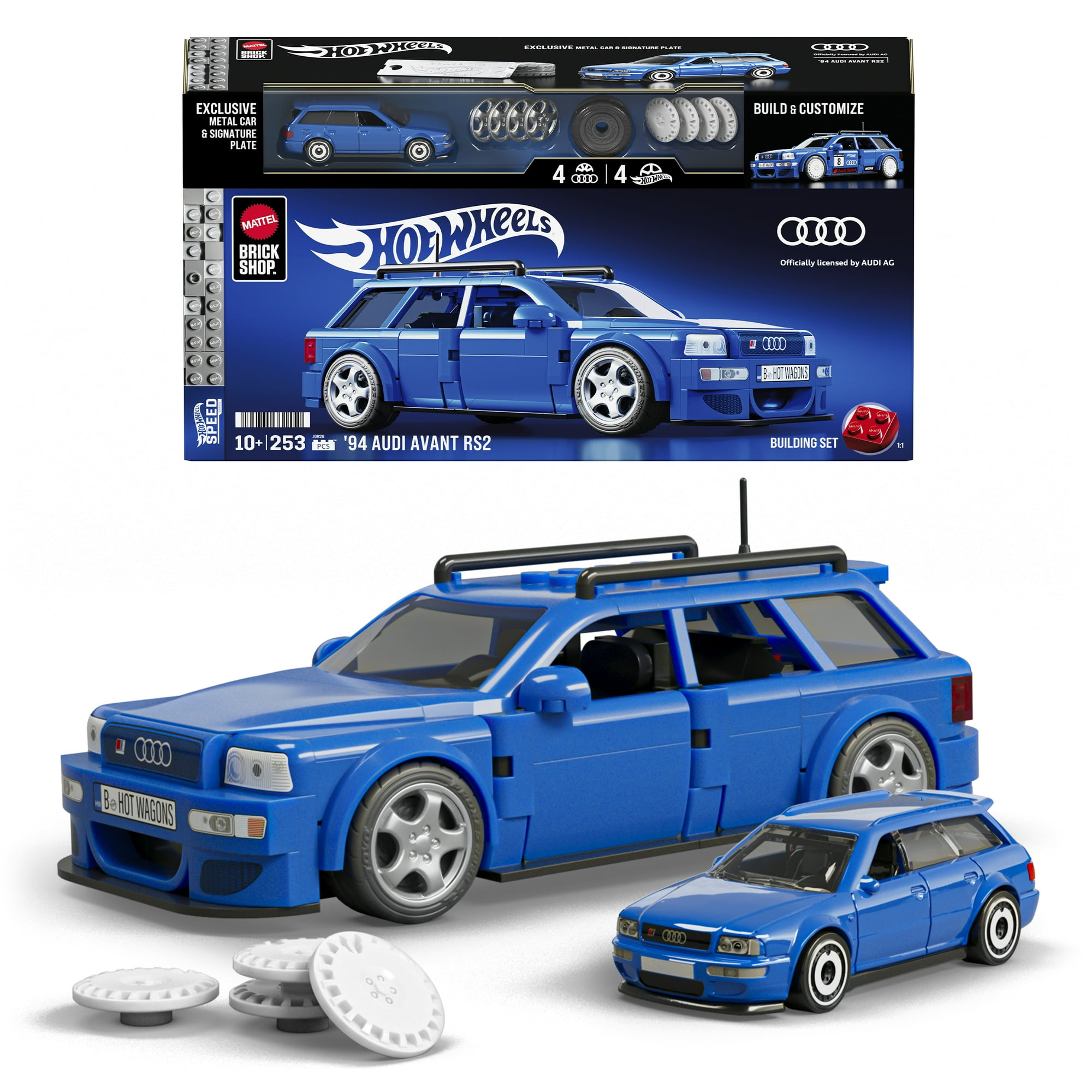Click here for Mattel Brick Shop Hot Wheels 94 Audi Avant Rs2 Bui... prices