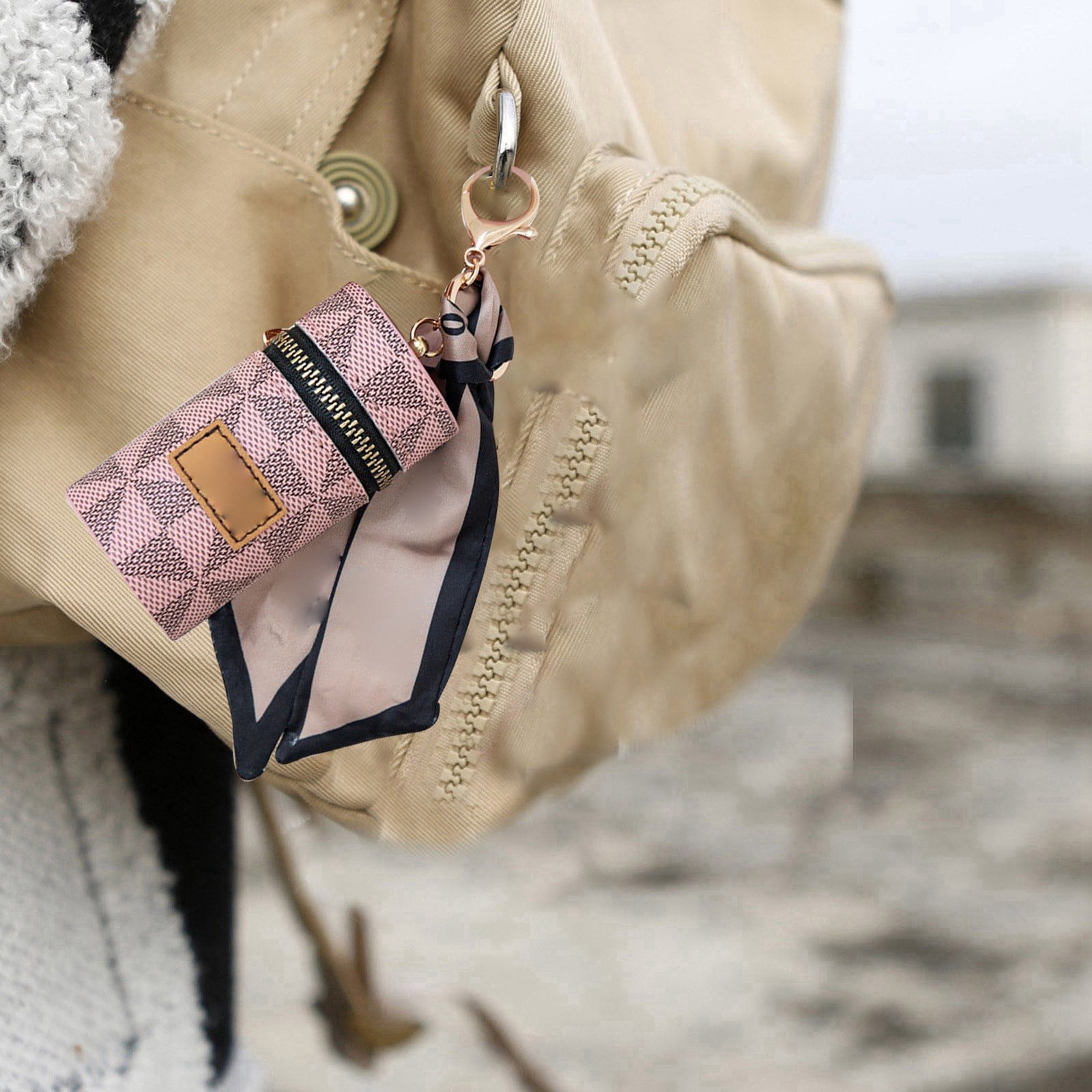 Click here for Yangzheee Mini Keychain Bag Portable Small Bag Cha... prices