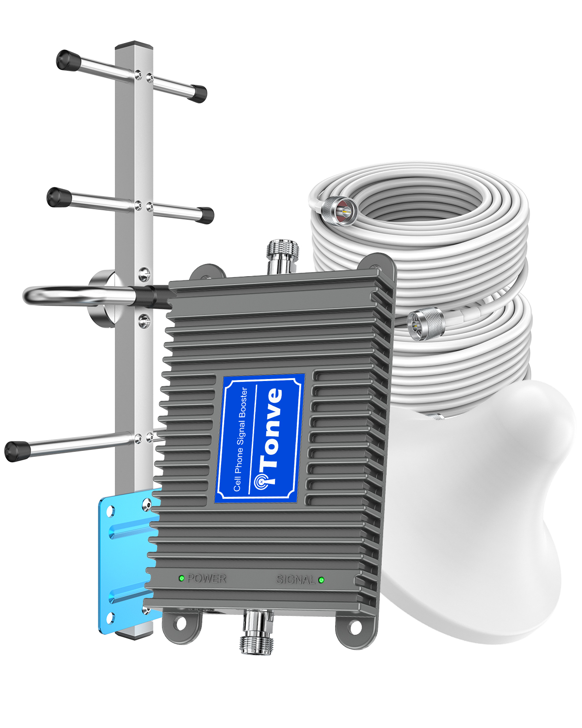Tonve range extender , 4G LTE 5G Band 12/17 Cellular Signal Booster ...