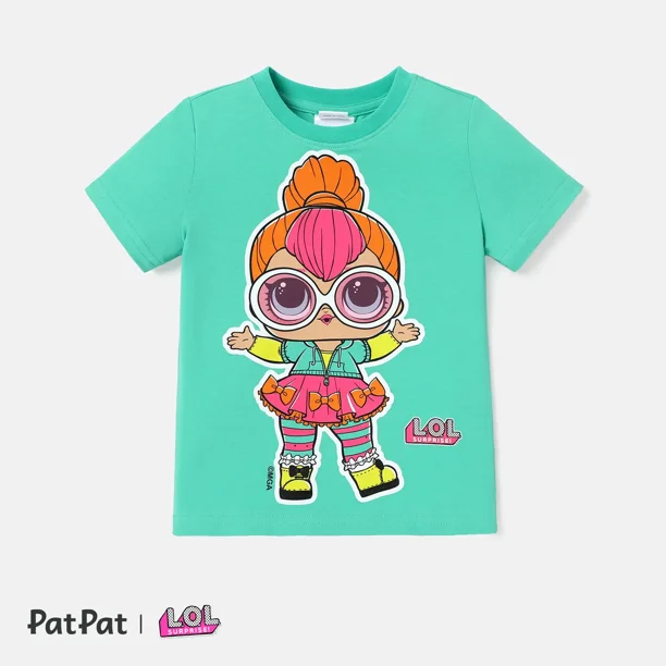 LOL Surprise! Girls Graphic Tee Short Sleeves T-Shirts Summer Outfits ...