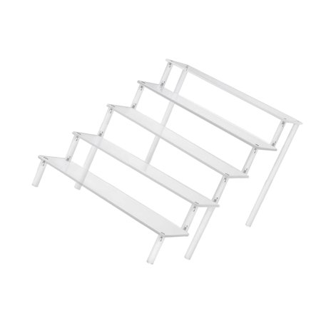 Maoww Clear Transparent Ladder Tier Acrylic Rack Countertop Risers ...