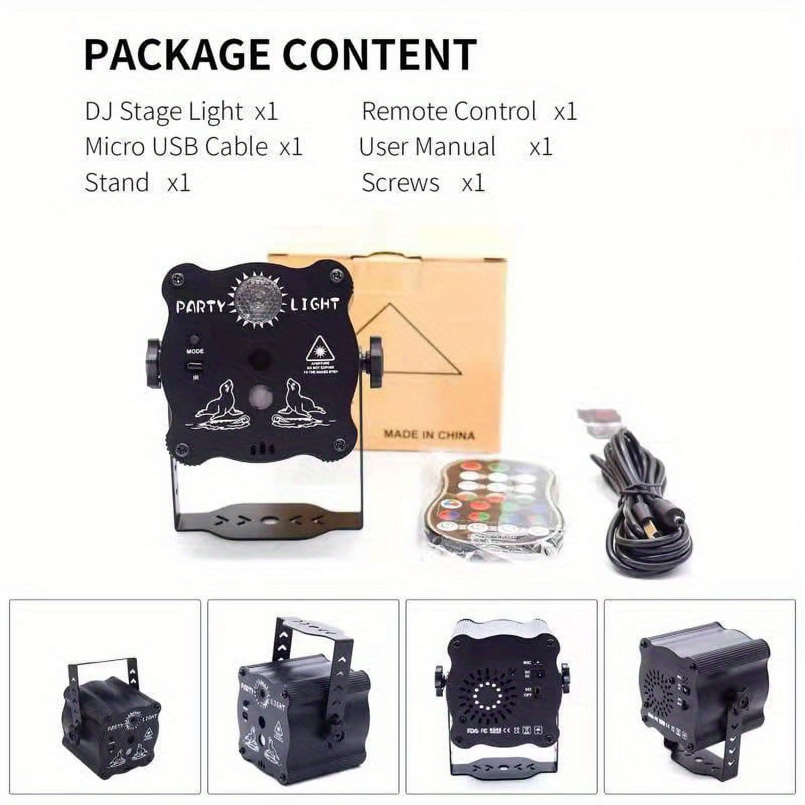 Click here for Lngoor Party Lights Dj Disco Lights Multi-Mode Voi... prices