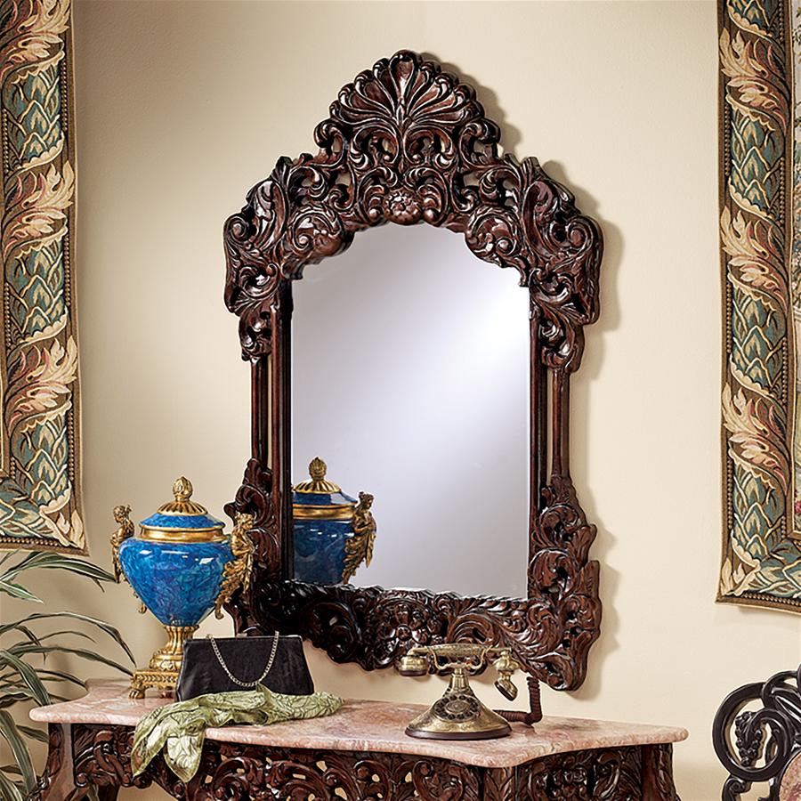 Design Toscano The Dordogne Hardwood Mirror - Walmart.com