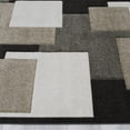Allstar Rugs Allstar Woven Abstract Block and Square Design Rug ...