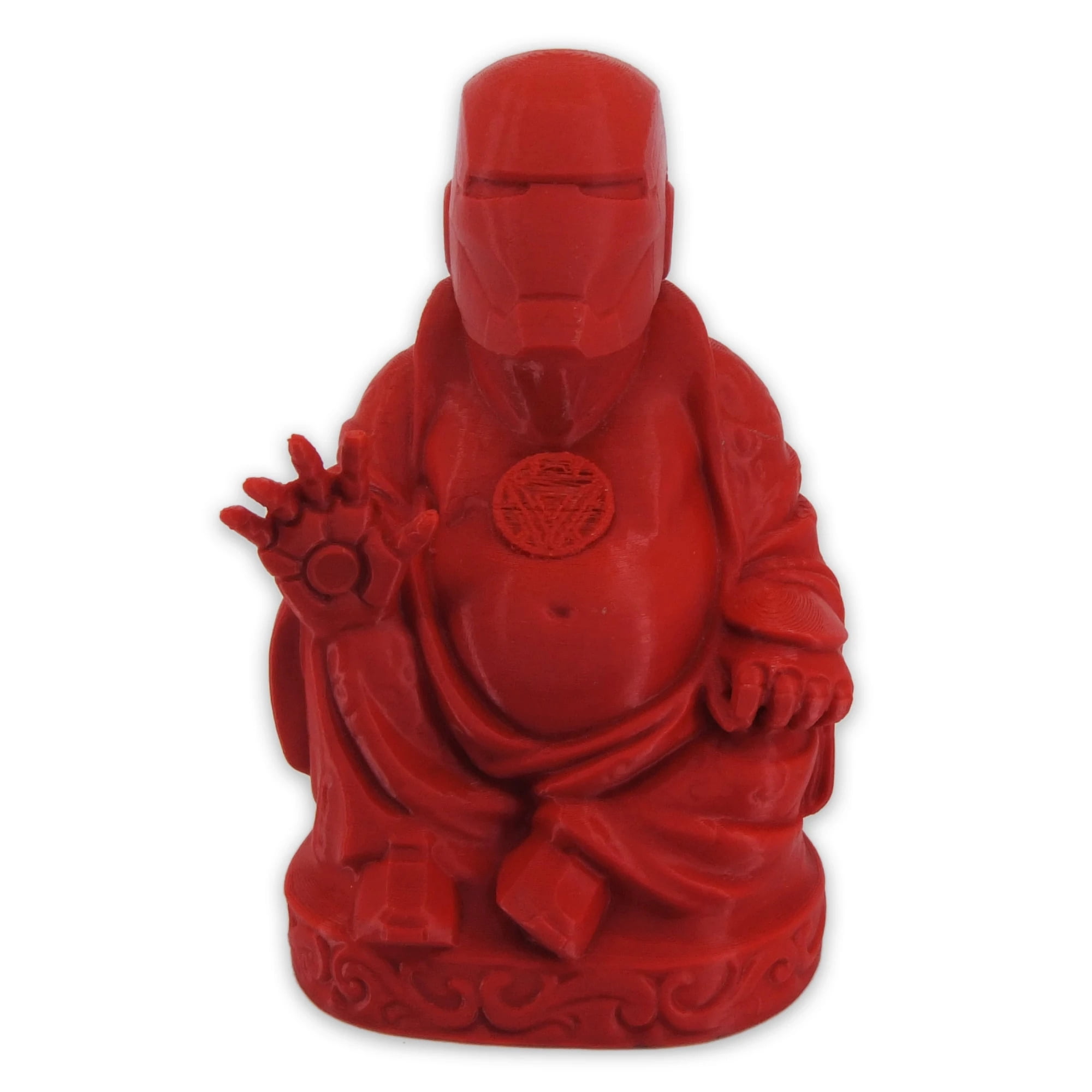 Iron Man Buddha | Crimson Red - Walmart.com